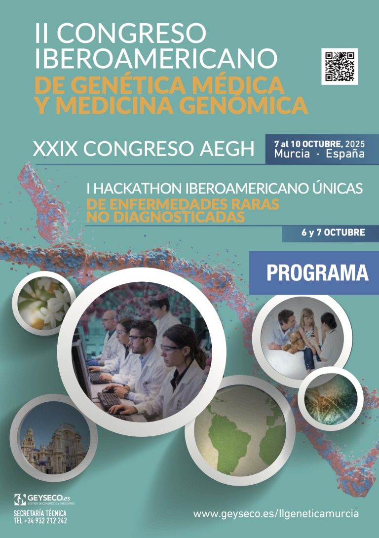 II Congreso Iberoamericano de Genética Médica y Medicina Genómica, 7-10/Octubre/2025 - AEGH
